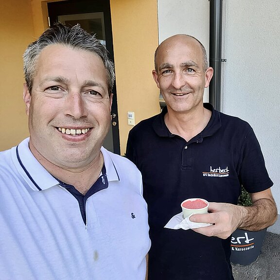 Willkommene Abkühlung an hochsommerlichen Tagen: OÖVP Bezirk Wels Land